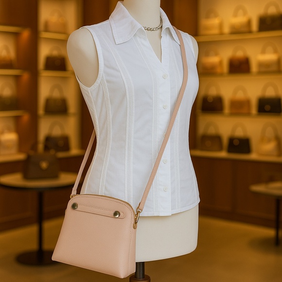 Furla | Bags | New Furla Piper Magnolia Pink Saffiano Leather Mini ...